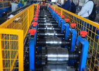 China Galvanized Metal Post Stud and Track Roll Forming Machine 0.9-1.2mm 7.5kW for sale