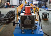 China Galvanized Metal Post Stud and Track Roll Forming Machine 0.9-1.2mm 7.5kW for sale