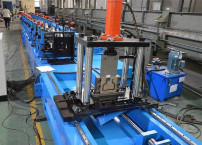 China Gcr15 Steel Upright Rack Roll Forming Machine 1.5-3.0mm Servo Cutting for sale