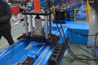 China PLC control Rack Roll Forming Machine with High Speed Punching Press Machine for sale