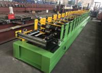 China K Type Gutter Downspout Roll Forming Machine Hydraulic Cutting For 0.3-0.8 Mm Thickness for sale
