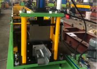 China K Type Gutter Downspout Roll Forming Machine Hydraulic Cutting For 0.3-0.8 Mm Thickness for sale