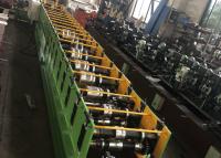 China K Type Gutter Downspout Roll Forming Machine Hydraulic Cutting For 0.3-0.8 Mm Thickness for sale