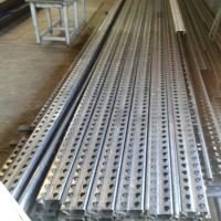 China Racking Upright Post Metal Roll Forming Machine With 5T Hydraulic Uncoiler for sale