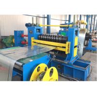 China High Speed Steel Slitting Lines , Metal Slitting Machine Frequency Conversion Control for sale