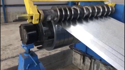 China Fully Automatic Steel Coil Slitting Machine with 16mm Thickness Capacity and 2500mm Width Options for sale