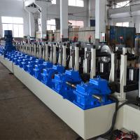 China Metal Rack Roll Forming Machine Shelf Step Beam Making Machine 1200mm Width for sale