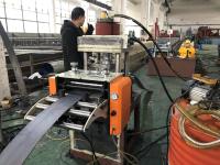 China 380V 50Hz Steel Sheet Making Machine With Automatical Perforation System for sale