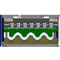 China Mitsubishi PLC Control Metal Tunnel Plate Roll Forming Machine width thickness 2-6mm for Construction for sale