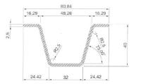 China Galvanized Coil Vineyard Post Stake Roll Forming Machine 22kw 16 Stands for sale