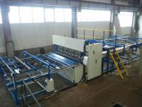 China PLC Pallet Rack Mesh Welding Machine 1500mm Width 390KVA Power Automated Supermarket Storage System for sale