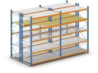 China Joint and Weld Racking Step Beam Roll Forming Machine 1.5-2mm with Saw Cutting and 3T Decoiler for sale