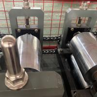 China Metal C Shape Furred Ceiling Light Keel Roll Forming Machine - 12m/min Speed, 0.4-0.6mm Thickness for sale