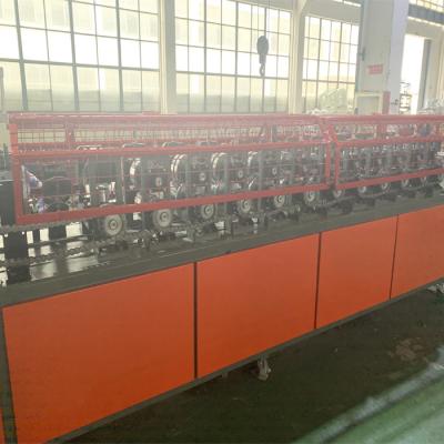 China Metal C Shape Furred Ceiling Light Keel Roll Forming Machine - 12m/min Speed, 0.4-0.6mm Thickness for sale