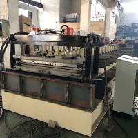 China Shelf Box Roll Forming Machine Width Adjustable from Cold Steel Plate 200-600mm with punching Perforation for sale