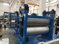 China 1200mm Orange Skin Metal Plate Embossing Machine for 0.4-1.2mm Steel with 8-12m/min Speed for sale