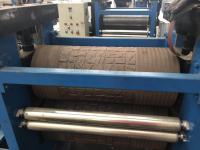 China 1200mm PPGI Coils Metal Embossing Machine with Servo Motor for 0.4-1.2mm Steel Sheets for sale