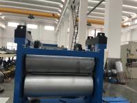 China 1200mm PPGI Coils Metal Embossing Machine with Servo Motor for 0.4-1.2mm Steel Sheets for sale