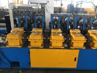 China 550MPa Galvanized Steel Strut Channel Roll Forming Machine with 3T Hydraulic Decoiler - 8-12m/min Speed, 22kW Power for sale