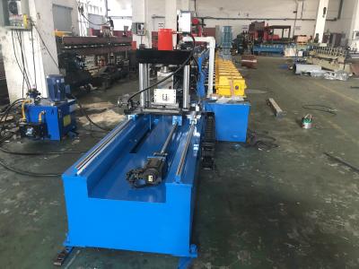 China 550MPa Galvanized Steel Strut Channel Roll Forming Machine with 3T Hydraulic Decoiler - 8-12m/min Speed, 22kW Power for sale