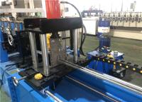 China Gearbox Drive Solar Strut Channel Roll Forming Machine 2.5mm Thickness 18.5kW Motor with PLC Control for sale
