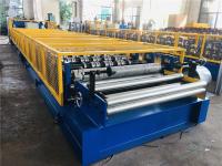 China Metal Roman Tile Roll Forming Machine 0.4-0.8mm Thickness 5-6m/min Roof Panel Making Machine for sale