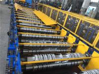 China Metal Roman Tile Roll Forming Machine 0.4-0.8mm Thickness 5-6m/min Roof Panel Making Machine for sale