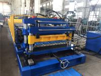 China 7500w 15m/Min Plc Control Roof Panel Roll Forming Machine for sale