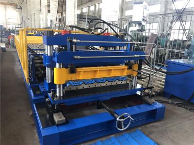 China 7500w 15m/Min Plc Control Roof Panel Roll Forming Machine for sale