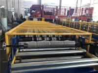 China Chain Drive 0.3mm 8m/Min Roof Panel Roll Forming Machine for sale