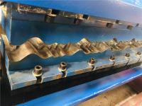 China 7.5KW 16 Rollers 0.3-0.8mm G550 PPGI Roof Panel Roll Forming Machine for sale