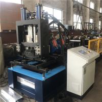 China Galvanized Steel C Z Purlin Roll Forming Machine 80mm 15kW Channel Former for sale