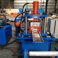 China Galvanized Metal Container Post Roll Forming Machine with Thickness 3mm Heavy Duty for sale