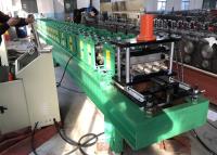 China SGS Painted Steel 7.5Kw Standing Seam Roof Panel Roll Forming Machine 20 Stages for sale