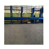 China Discontinuous 0.3mm Galvanized Steel Pu Sandwich Panel Line for sale