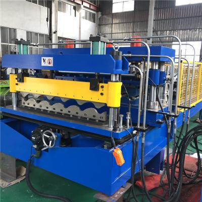 China 6m/Min Width 1220mm Metal Roof Panel Roll Former Machine for sale