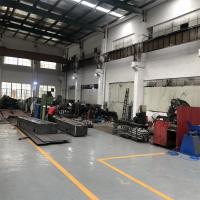 China Perforated Flat Pack Container Beam Roll Forming Machine With Gcr15 Roller 10m/Min Speed for sale