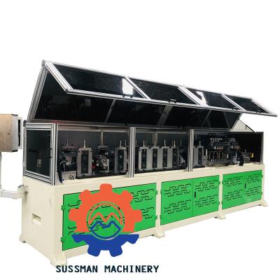 China GCr15 Steel Stud Track Roll Forming Machine C89x41 with 2T Hydraulic Uncoiler for sale