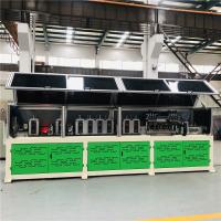 China Light Gauge Steel Framing Machine 0.6-1.2mm Thickness 12 Rollers 12m/min for sale