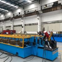 China 2.0-3.0mm Carbon Steel Beam Purlin Roll Forming Machine 22 Stations 12m/min for sale
