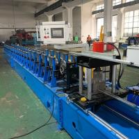 China 18.5KW Solar Strut Channel Roll Forming Machine with Hydraulic Decoiler for 1.5-2.5mm Galvanized Steel for sale