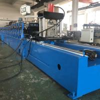 China 18.5KW Solar Strut Channel Roll Forming Machine with Hydraulic Decoiler for 1.5-2.5mm Galvanized Steel for sale