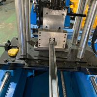 China 18.5KW Solar Strut Channel Roll Forming Machine with Hydraulic Decoiler for 1.5-2.5mm Galvanized Steel for sale