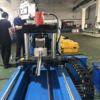 China Strut Channel Roll Forming Machine 1-3mm Thickness 150-180mm Height Adjustable for sale