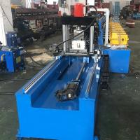 China 18.5KW Solar Strut Channel Roll Forming Machine with Hydraulic Decoiler for 1.5-2.5mm Galvanized Steel for sale
