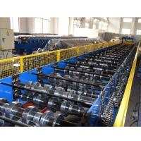 China 10m/Min HRC58 Floor Deck Roll Forming Machine Chain drive system for sale