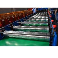 China 12m/Min 5.5KW Glazed Tile Roof Panel Machine With 16 Stations Roller for sale