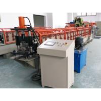 China 7.5KW Galvanized Coils Vineyard Post Metal Roll Forming Machine Gearbox Drive for sale