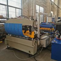 China 0.3-0.8mm 5.5KW Roof Panel Crimping Curving Machine 120 Degree Max for sale