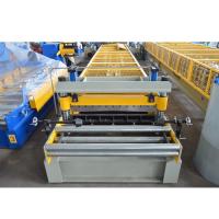 China 1000mm Sheet Width Roof Panel Roll Forming Machine Color Coated Steel for sale